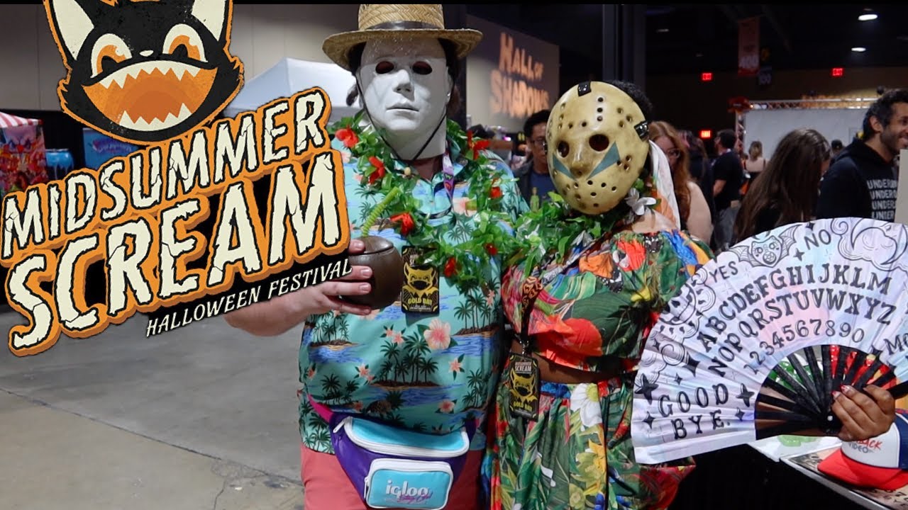 THE BEST HALLOWEEN CONVENTION TO ATTEND! MIDSUMMER SCREAM 2023 ...