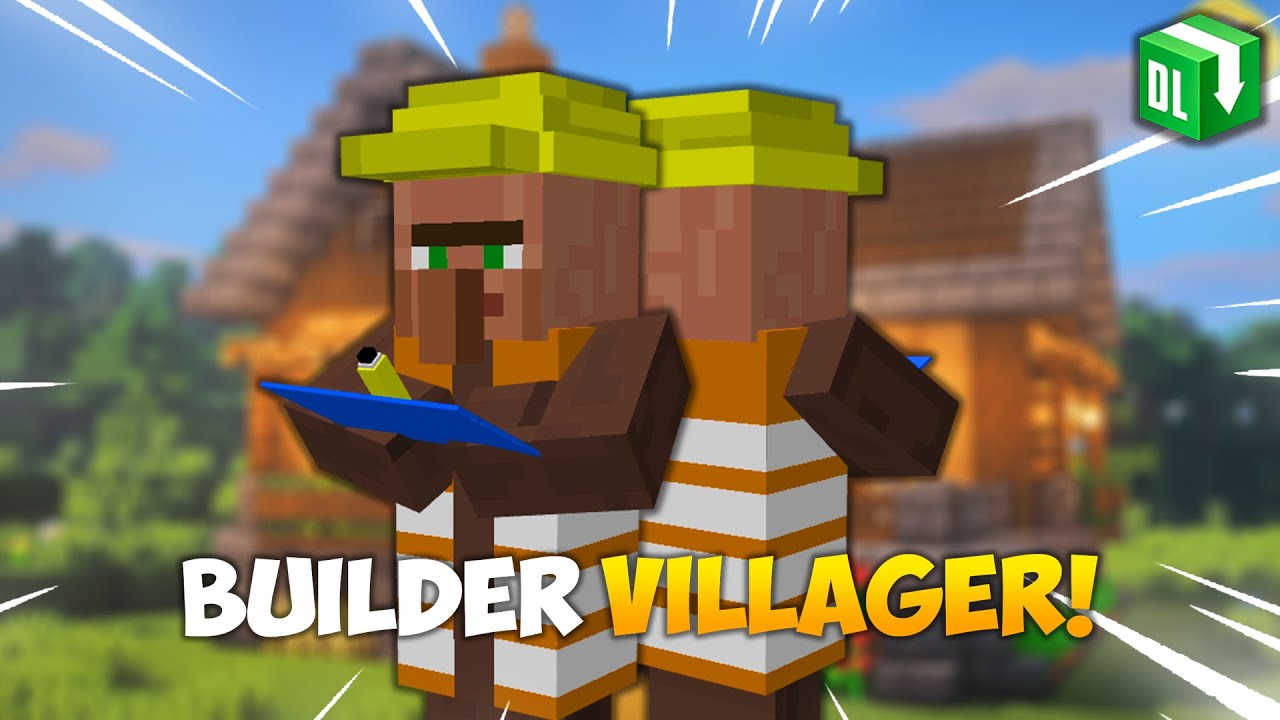 Villager Ini Bisa Membangun Rumah! - YouTube