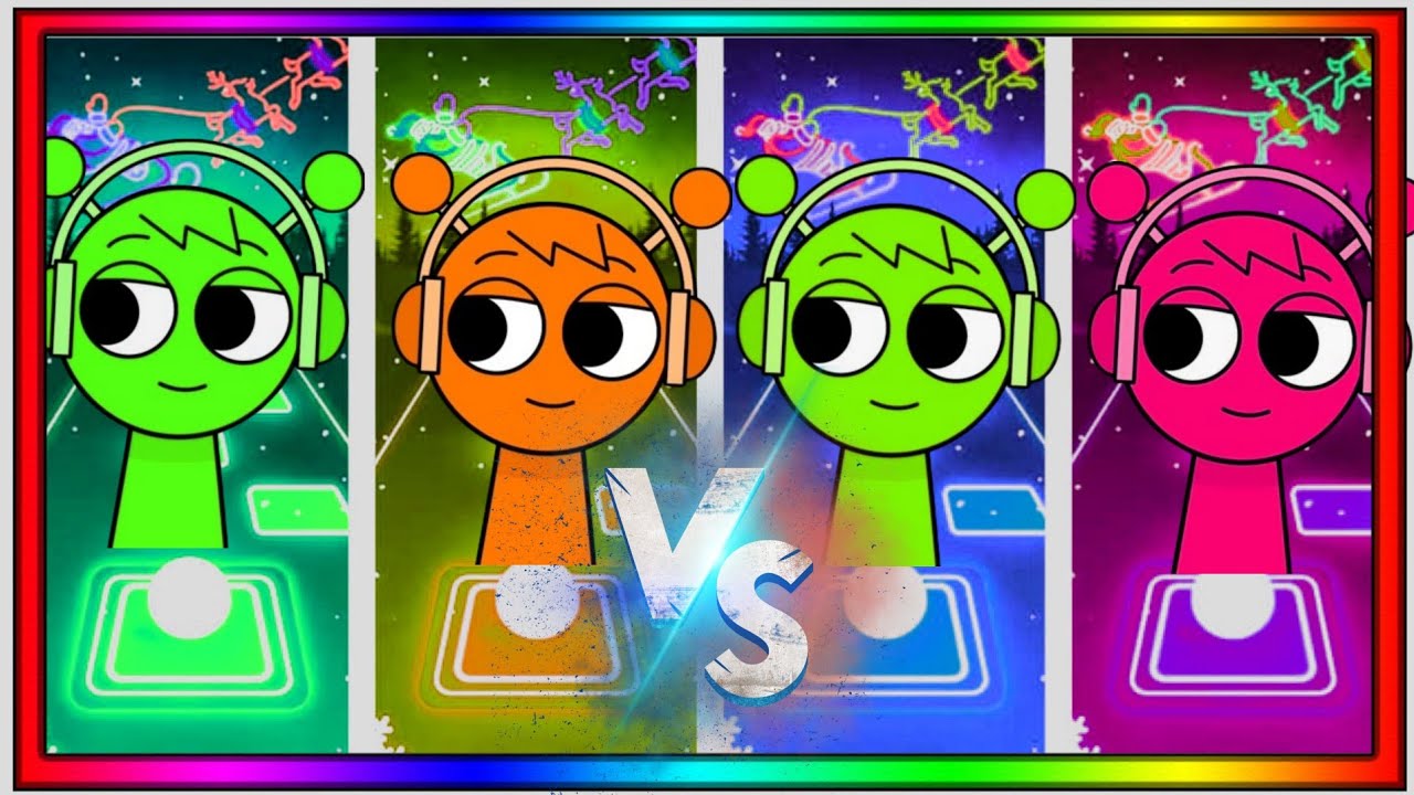 SPRUNKI GREEN 🆚 SPURNKI YELLOW 🆚 SPURNKI GREEN 🆚 SPURNKI RED 💥 TILESHOP ...