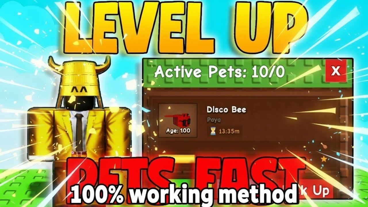 How To Level Up Pets FAST in Grow A Garden! 🐾 | Best Way To Age Pets ...