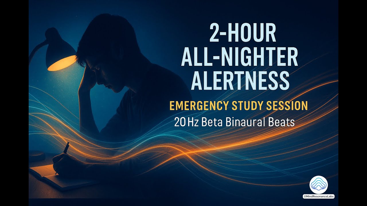 All Nighter Study Music - 2 Hour Focus Session | 20Hz Beta Waves - YouTube