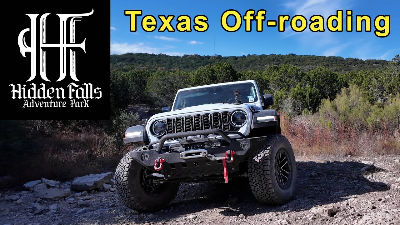 Hidden Falls Adventure Park Day 2 Part 1 Texas Off-roading - YouTube