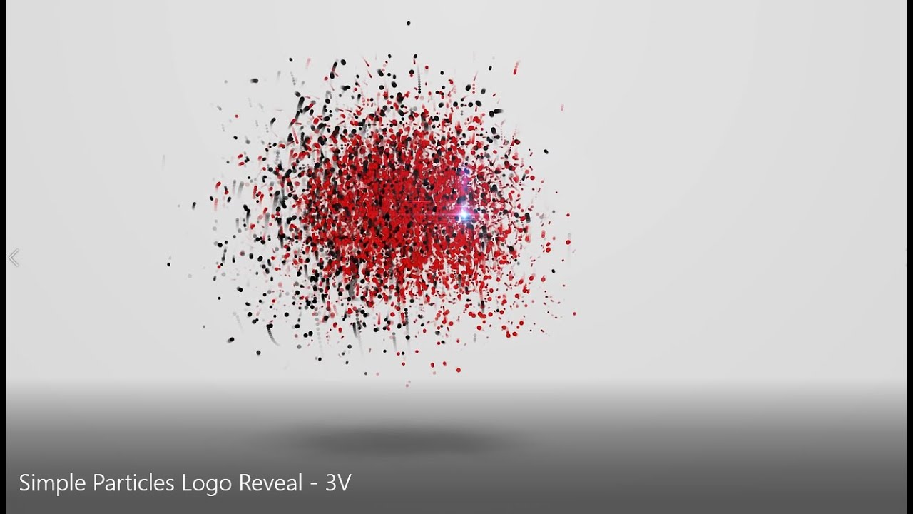 Simple Particles Logo Reveal - (How to make a Logo Animation, Logo Intro and YouTube Intro ...