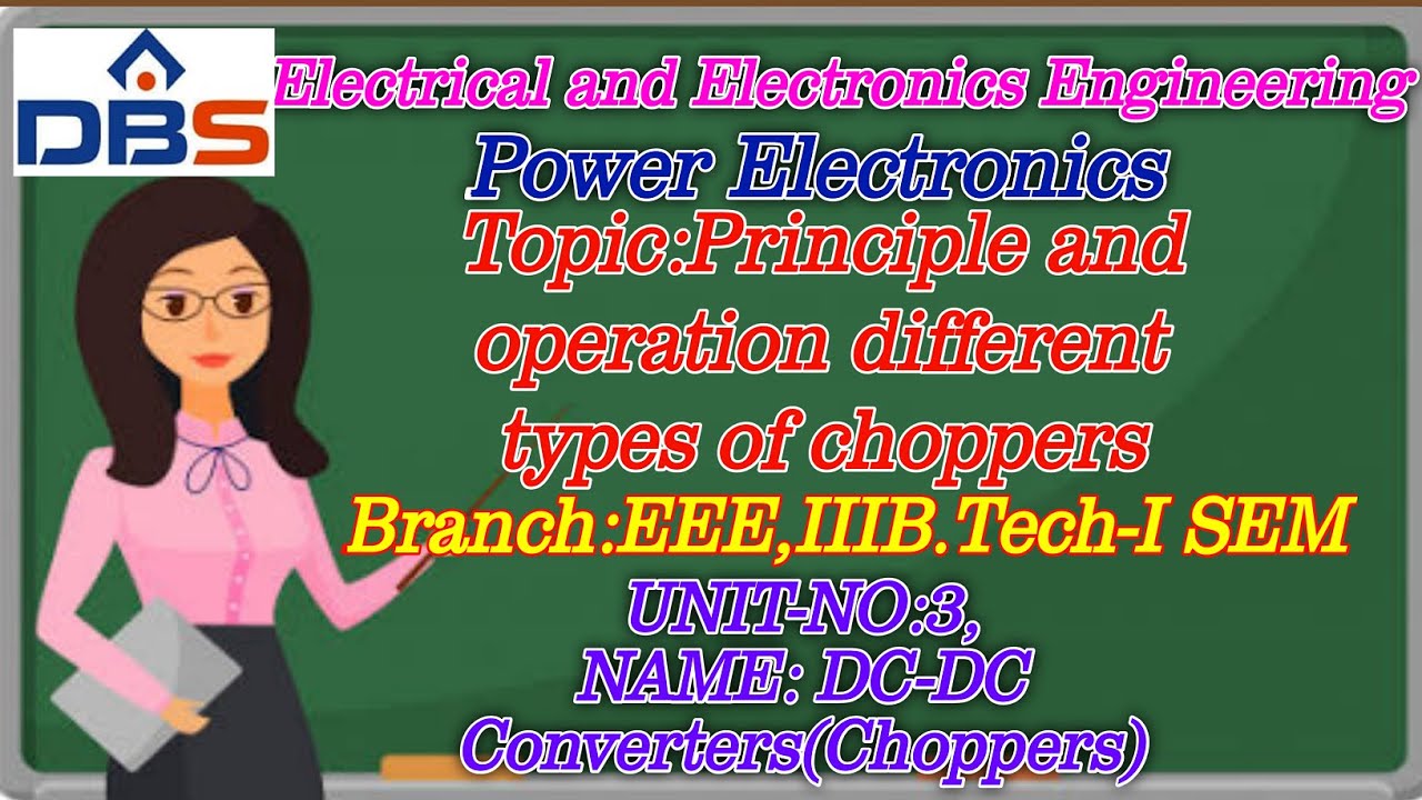 Principals And Operations of Different Types of Choppers | EEE | Online ...