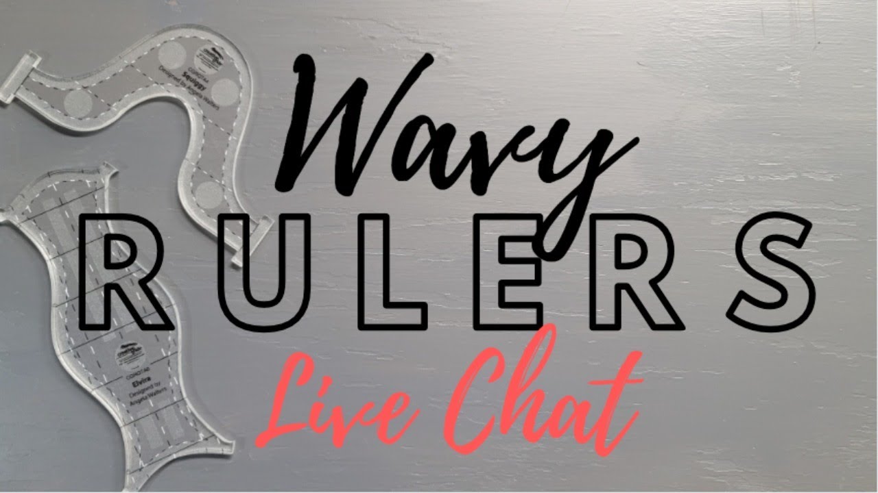 Live Chat with Angela Walters! Tips for Machine Quilting with Wavy ...