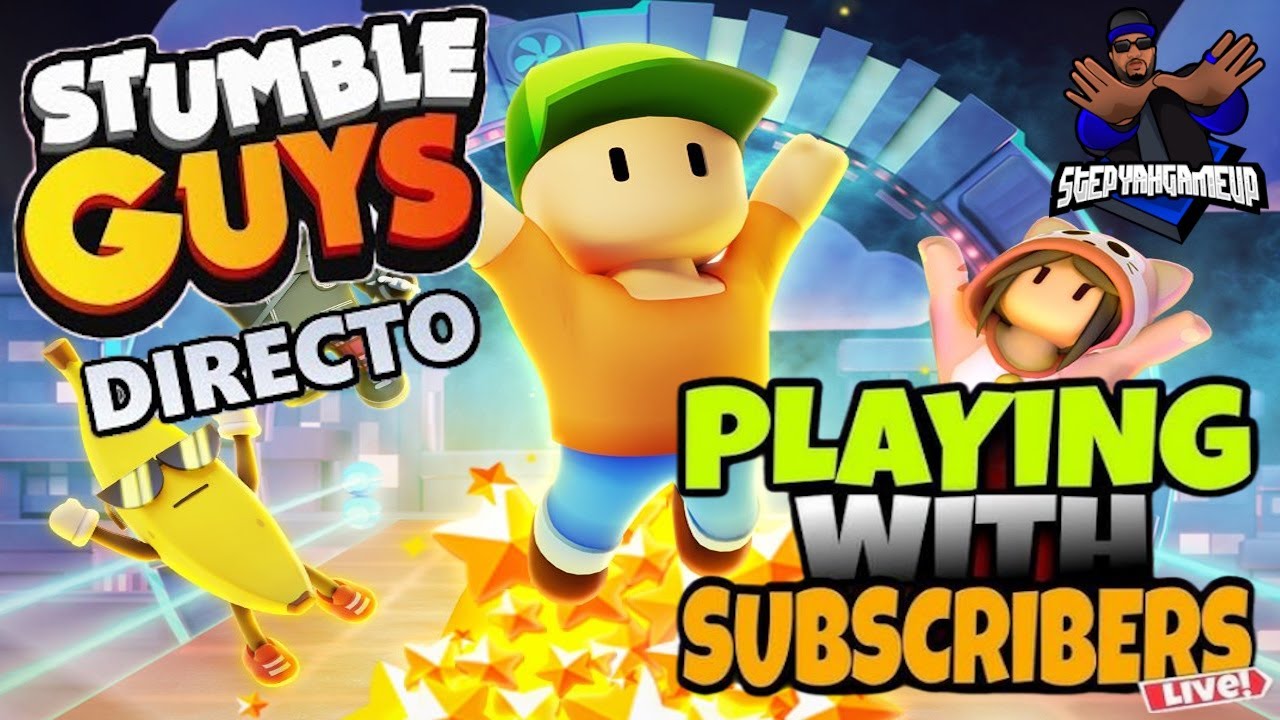 STUMBLE GUYS LIVE STREAM ENGLISH 🔴 STUMBLE GUYS AO VIVO 🔥#stumbleguys # ...