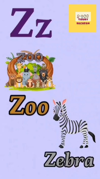 Letter Z Learning Fun! | Zoo, Zebra, Zipper, and Zigzag for Kids ...