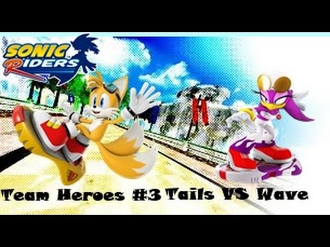 Sonic Riders Tails Vs Wave