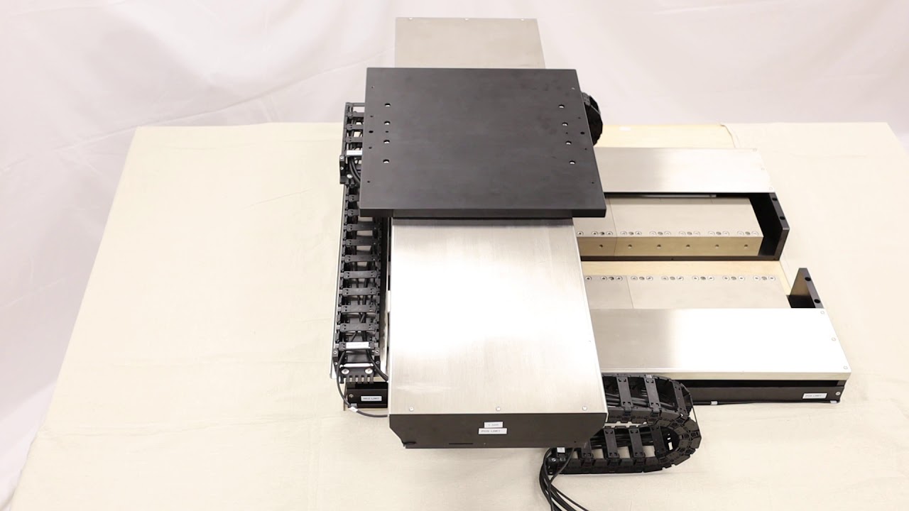 XY GANTRY that ROTATES - XY TRANSLATION and ROTATION in a SINGLE GANTRY ...