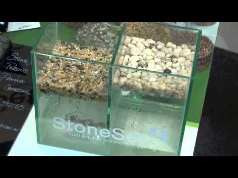 Permeable Paving and Pour On Gravel Binder with StoneSet - YouTube
