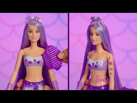 AD: Barbie Color Reveal Kolorowe syrenki | Mattel Po Polsku