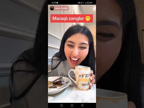 Maraqlı Zənglər Canlı Yayım - Leman TikTok Official