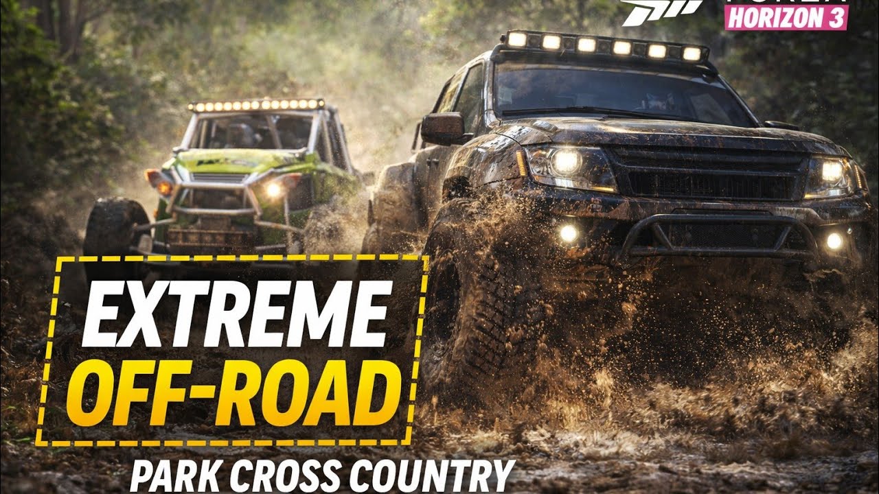 Extreme Off-Road Racing | Park Cross Country Circuit | Forza Horizon 3 FH3 - YouTube
