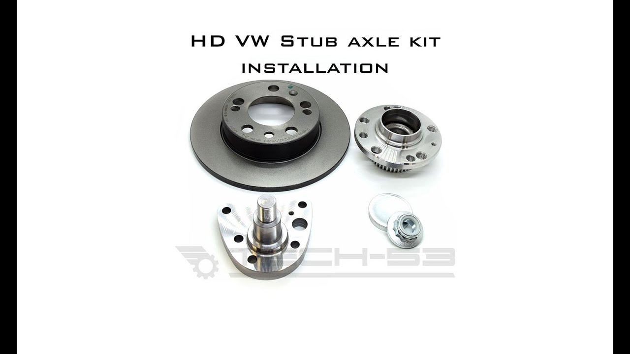 HD VW Stub axle install walkaround - YouTube