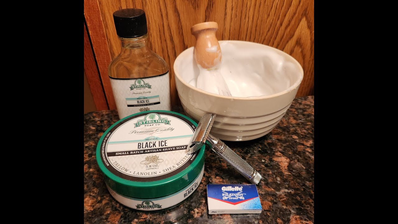 SOTD: Stirling Black Ice / Edwin Jagger DE89 Razor / Wilkinson Sword ...