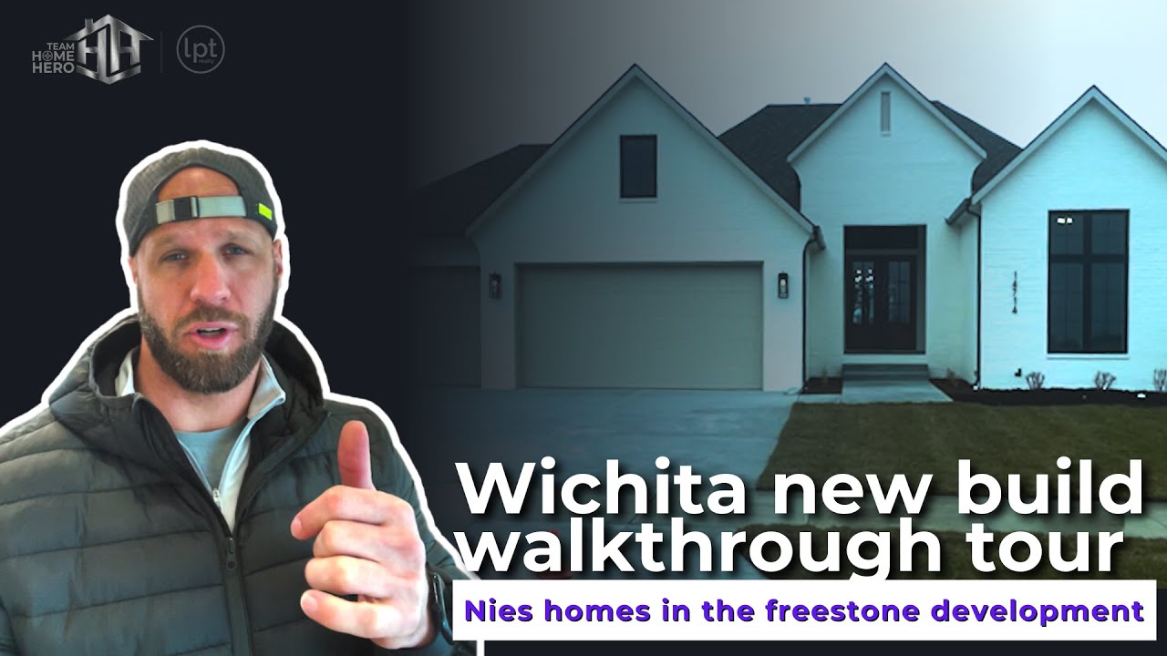 Wichita new build walkthrough tour | Nies homes in the freestone development - YouTube