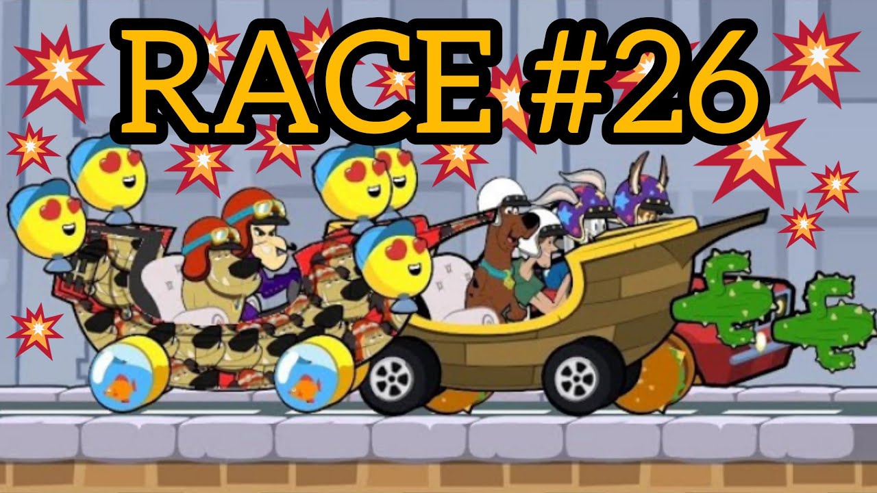 The Wacky Racers Speed Through Crazy Tracks | Boomerang Make and Race 2 ...
