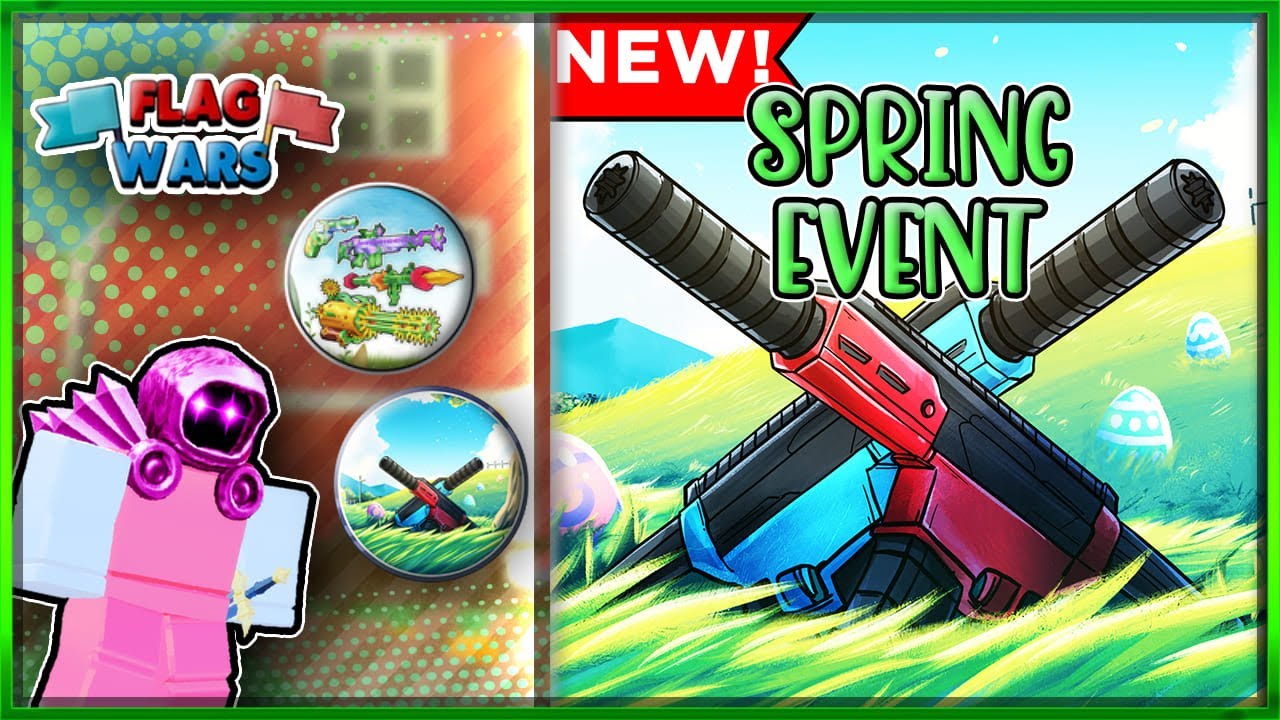 NEW UPDATE SPRING EVENT (English) - ROBLOX FLAG WARS - YouTube