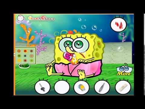 Baby Spongebob Doctor-New ONLINE GAme - YouTube