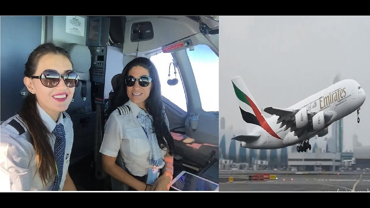 Young Female Pilots .. Emirates Flights - YouTube