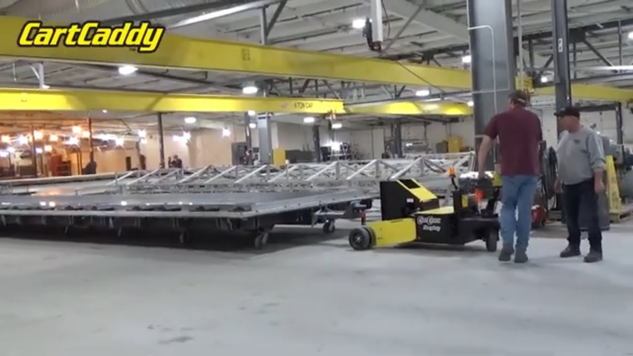 Améliorez vos opérations avec le CartCaddy HD Chain Drive Pousse Wagon ...