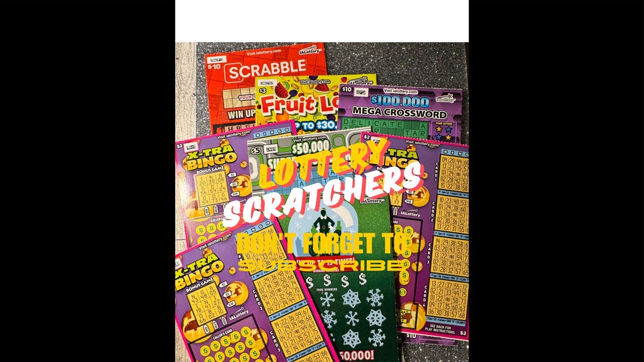 LOTTERY SCRATCH TICKETS- IOWA EDITION - YouTube