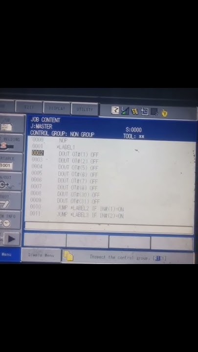 How to Reset IO in Yaskawa Robot Program|| How to make IO RESET PROGRAM in Yaskawa Robot - YouTube