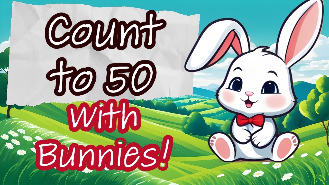Count to 50 🔢 Count Aloud 👶 Preschoolers ️ Learn Numbers 🥰 Kids ...