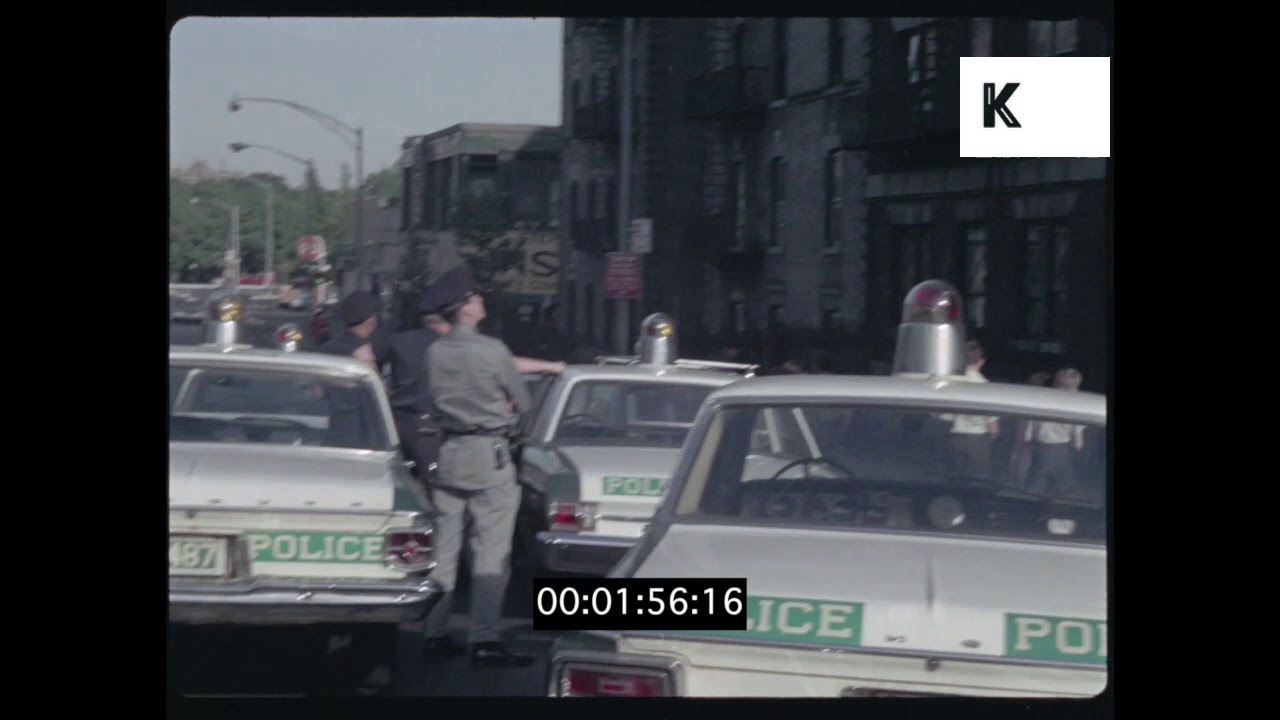 1960s New York, Policemen Inspecting Incident, NYPD, 35mm - YouTube