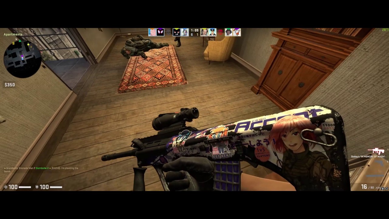 CS:GO | AUG | Akihabara Accept Display - YouTube