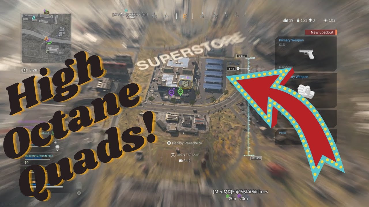 Call of Duty: Modern Warfare - Warzone - HIGH OCTANE QUADS! (Full ...
