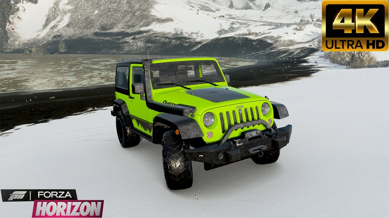 Jeep Wrangler - Forza Horizon 4 | Logitech g923 gameplay - YouTube
