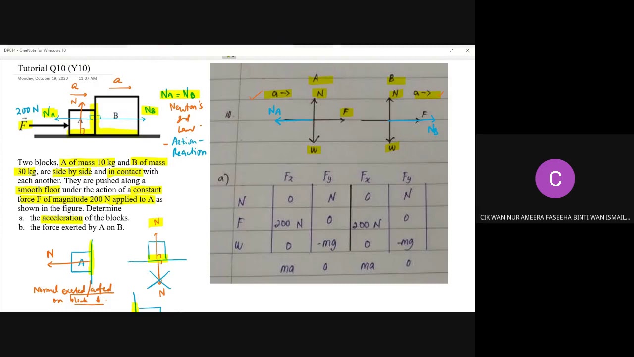 Chap 4 : Tutorial Q10 and Q11 (Y10) [DP014] - YouTube