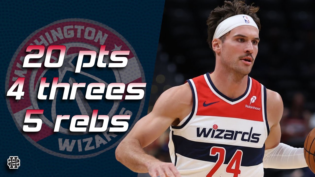 Corey Kispert 20 pts 4 threes 5 rebs vs Raptors 2024 Preseason - YouTube