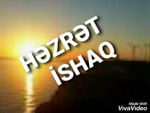 Peyğəmbərlərə inanıram.Həzrət İshaq.