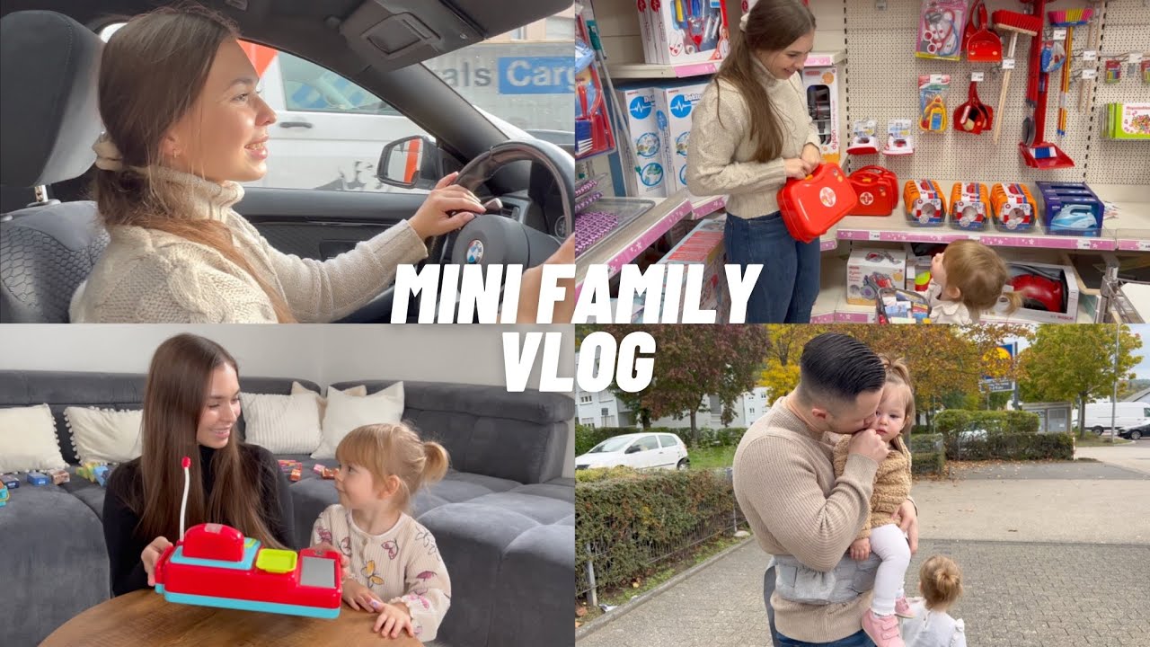 Mini Family Vlog ️| Rofu Kinderland|Kaufladen spielen☺️|LIFEOFBINII ...
