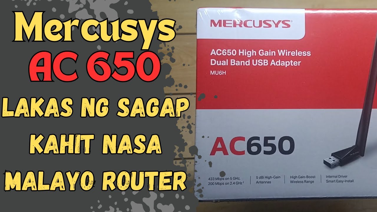 Mercusys AC650 | Unboxing | Testing - YouTube