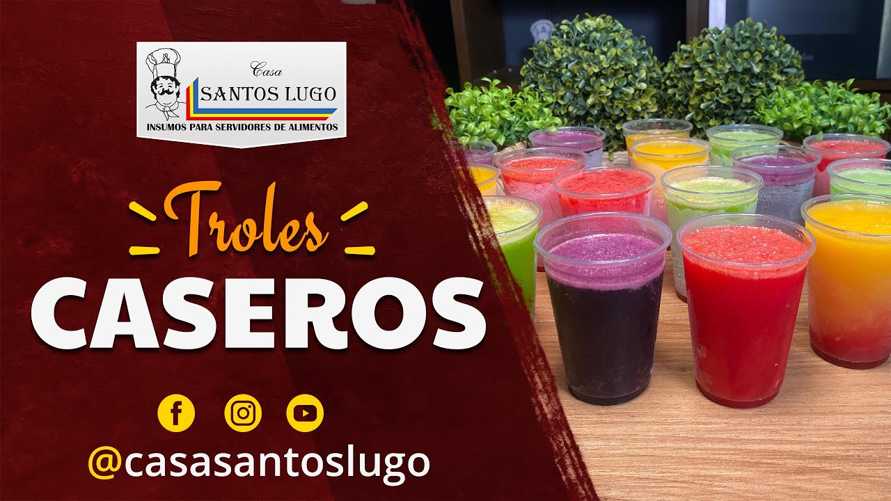 TROLES CASEROS ⭐RECETA FÁCIL Y RÁPIDA⭐ ¡IDEAL PARA EMPRENDER! 😋 - YouTube