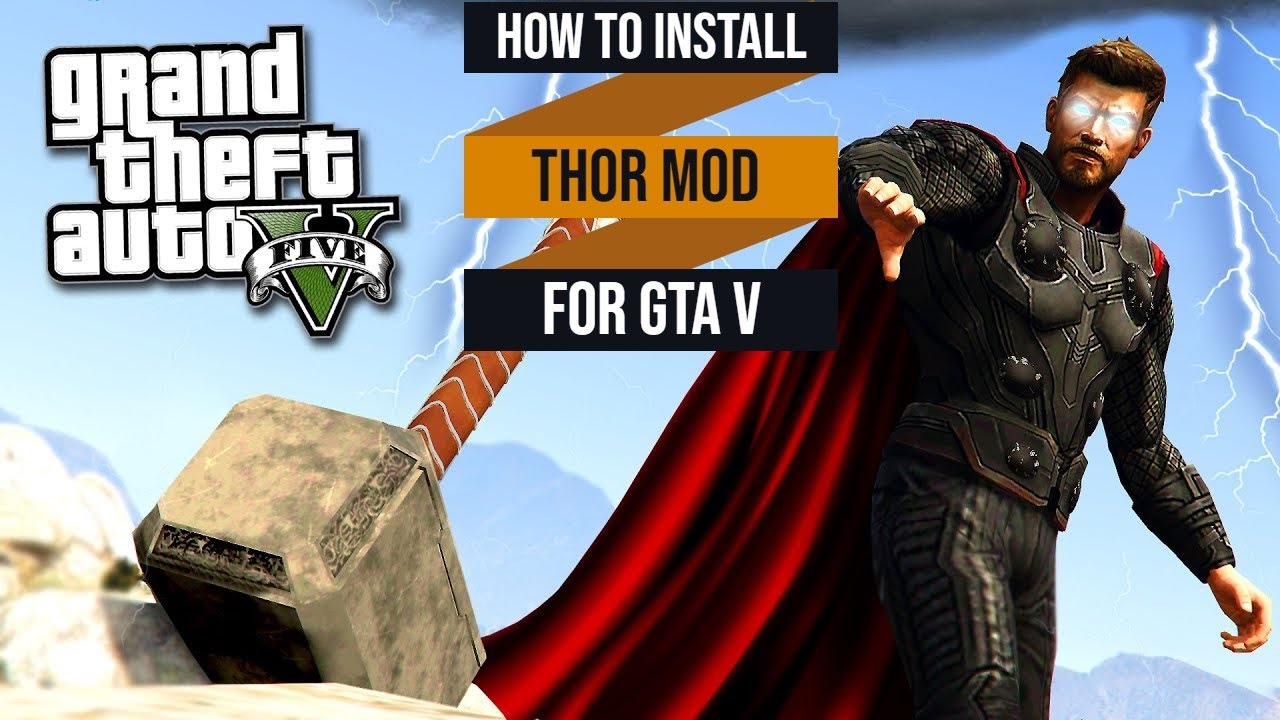 How To Install Thor Mod For GTA V - YouTube