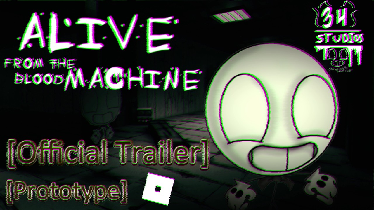 ALIVE FROM THE BLOOD MACHINE | Official Roblox Horror Game Trailer ...