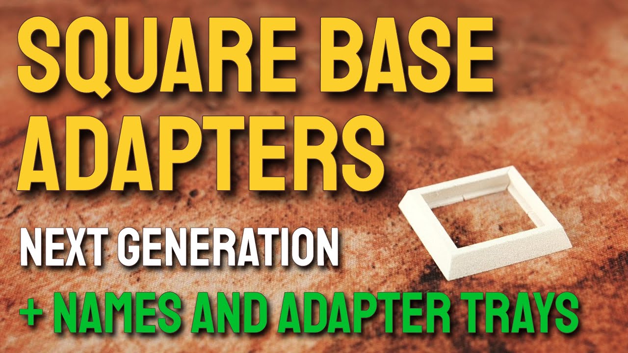 Warfactor's Square Base Adapters - YouTube