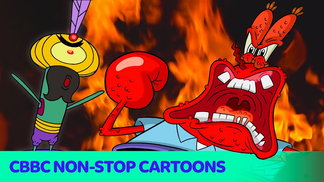 SpongeBob: Spin the Bottle | Plankton poses as a wish-granting genie ...