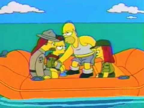 The Simpsons - Boy Scoutz 'n The Hood - Water Water Everywhere... - YouTube