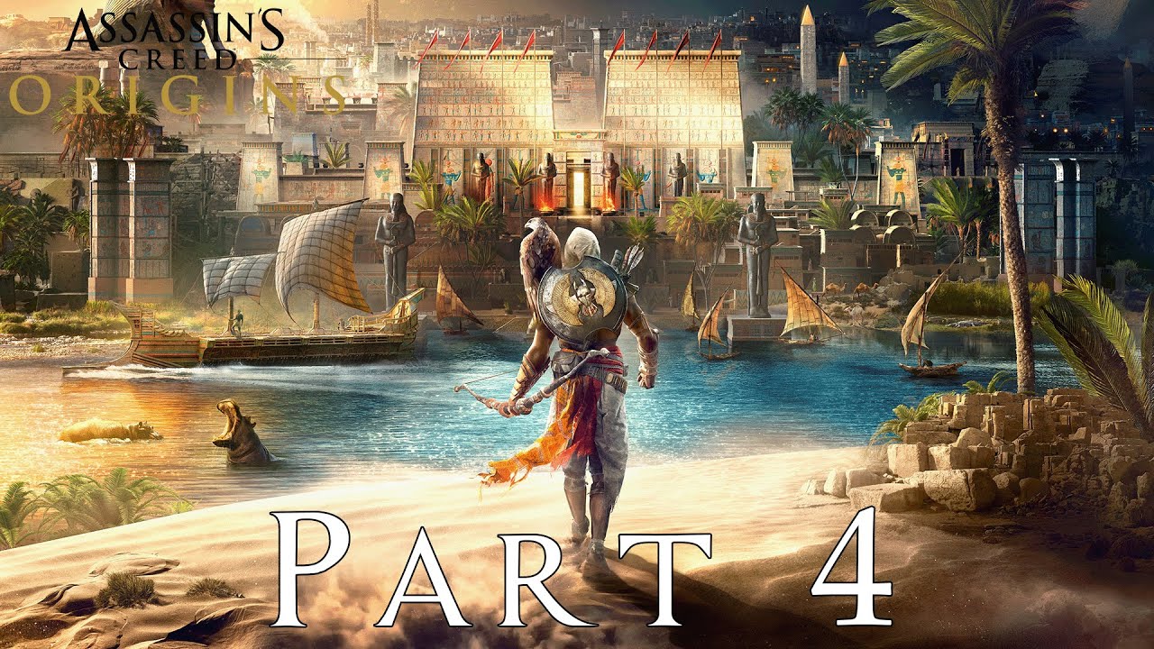 ASSASSIN'S CREED ORIGINS Walkthrough Gameplay Part 4 - The Snake (AC ...