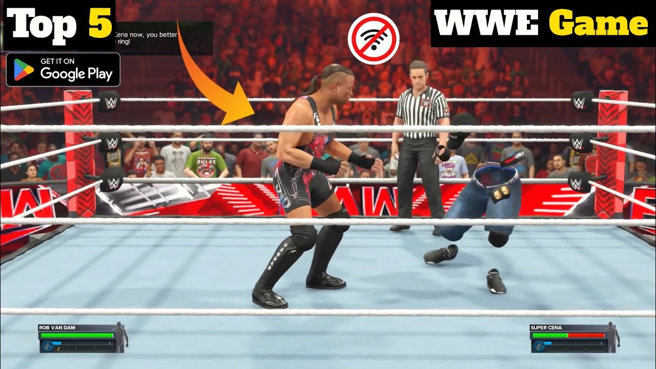 Top 5 WWE Game for Android 2024 | Top 5 WWE Game for Mobile | Top 5 ...