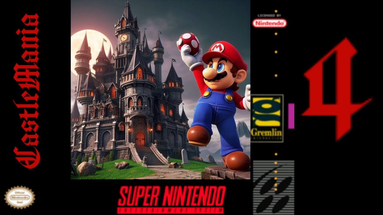 CASTLEMANIA 4# |hack rom super mario world| - YouTube