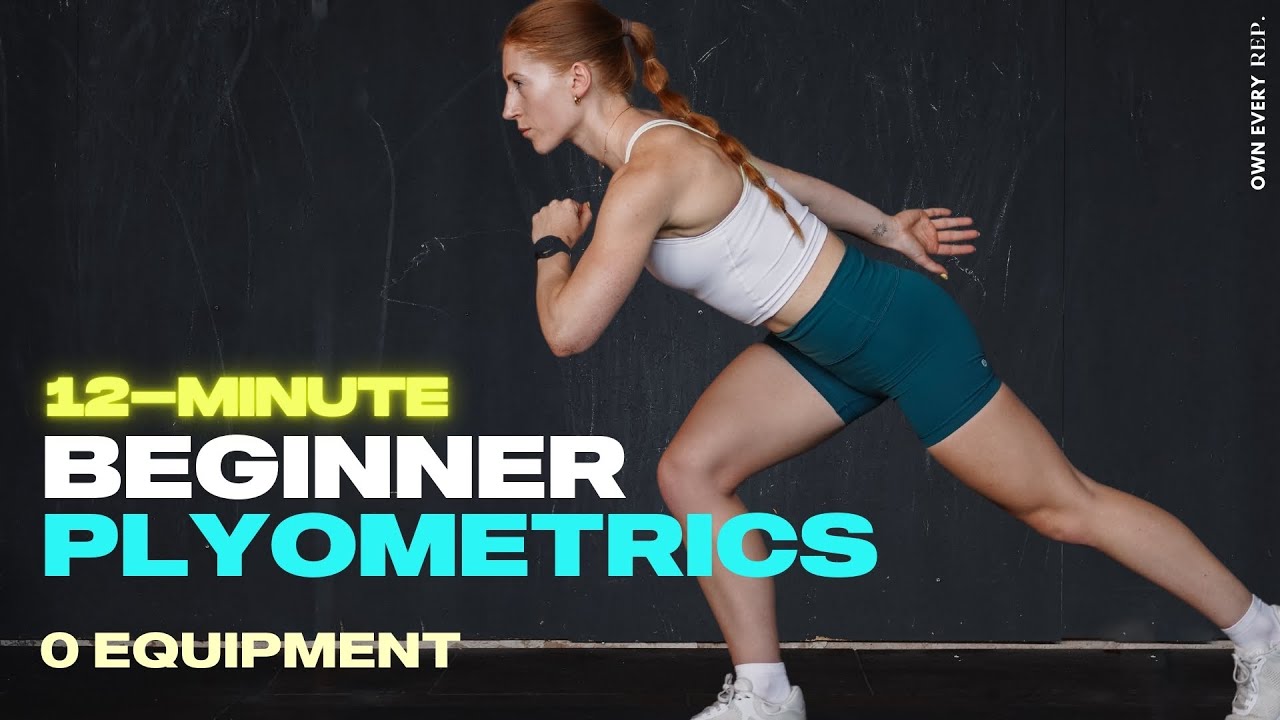 12 Min. Beginner-Friendly Plyometrics For Runners & Athletes | + Warm ...