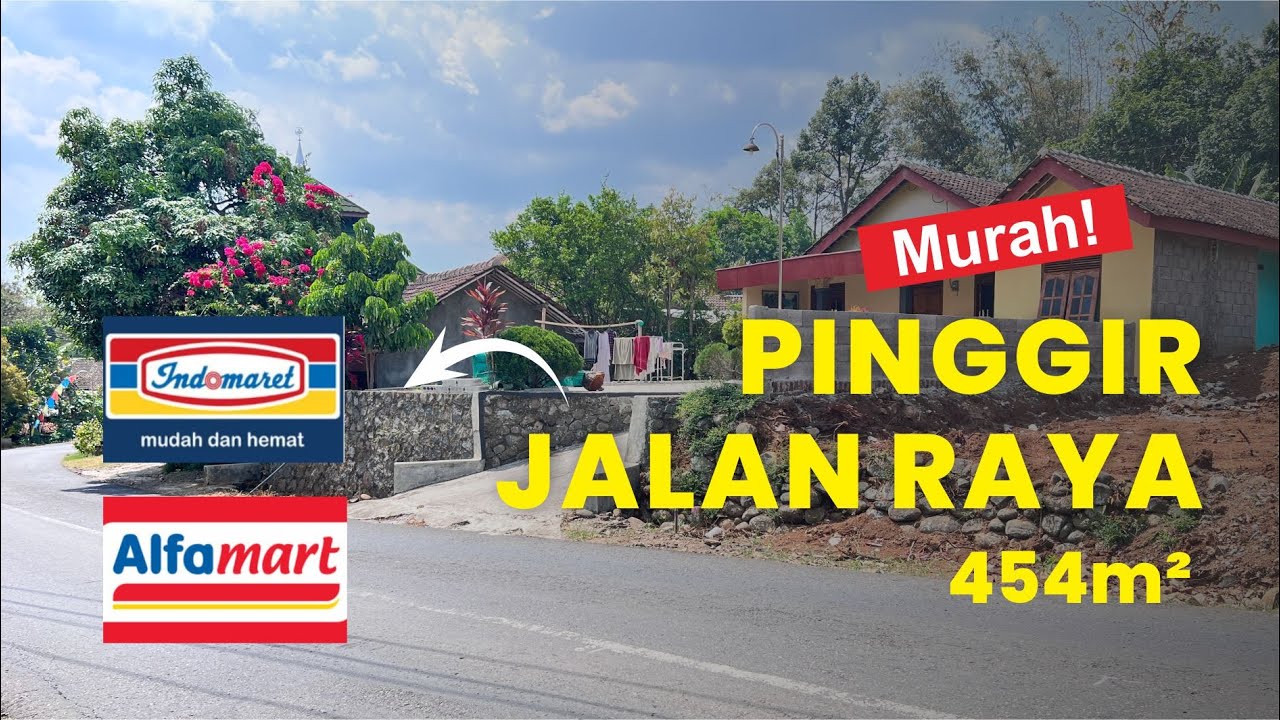 TANAH STRATEGIS Cocok Untuk Buka Usaha | Karya Harja Property - YouTube