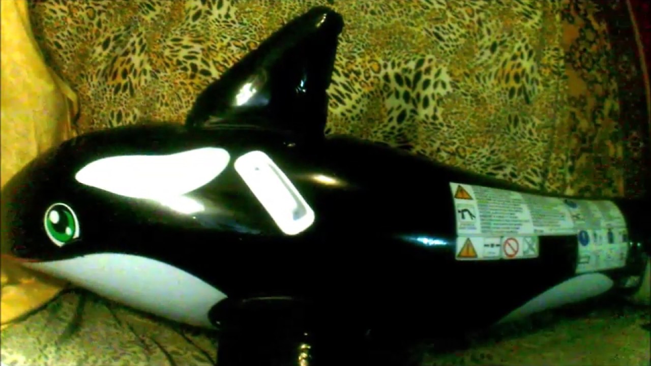 Inflatable whale deflate (part.12) | HD - YouTube