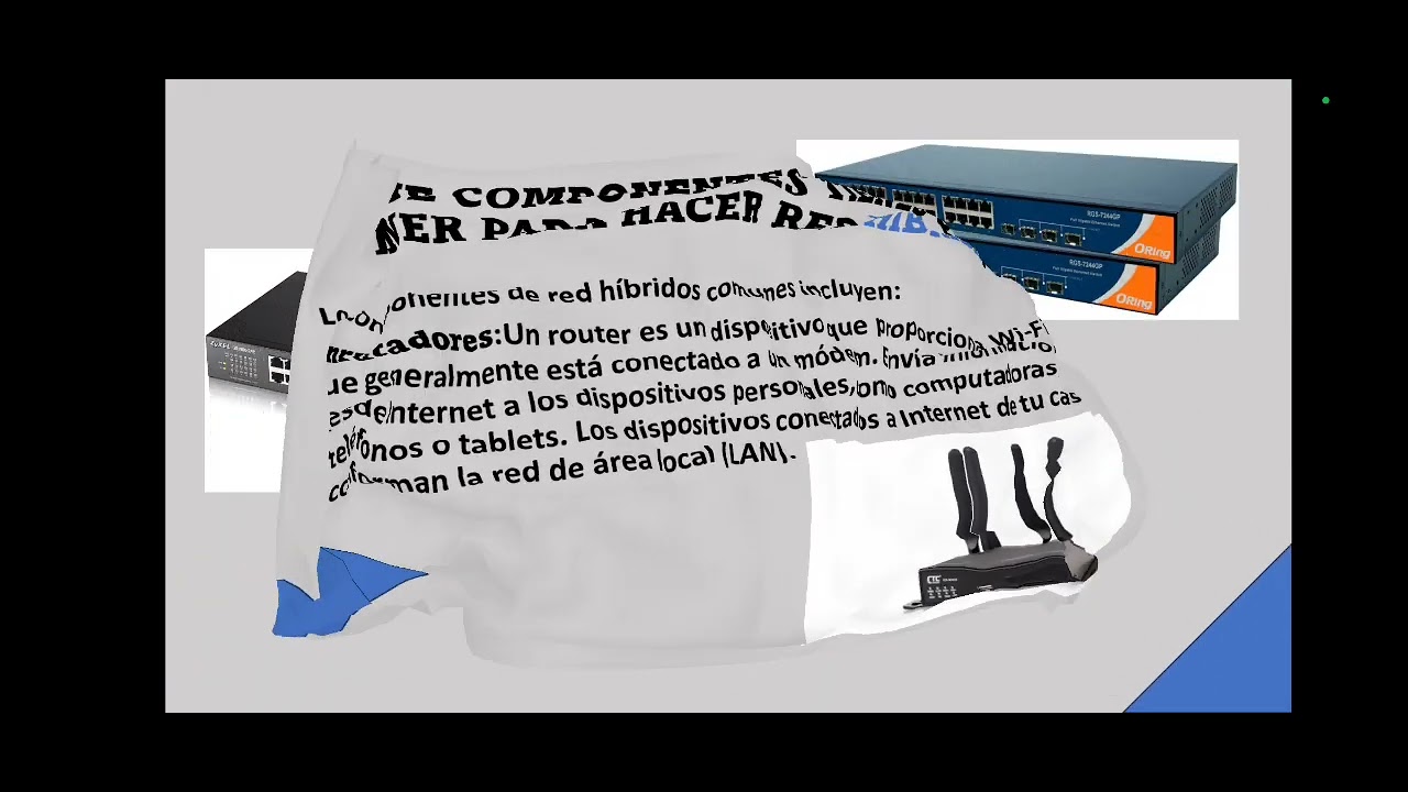 topología híbrida informática - YouTube